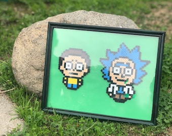 Rick morty pixel art | Etsy
