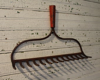 Vintage rake | Etsy
