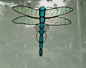 Dragonfly suncatcher | Etsy