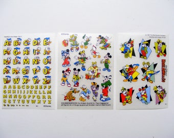 Donald duck letters | Etsy