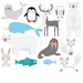 Arctic Animals Clipart Winter Animals Clip Art Polar Bear