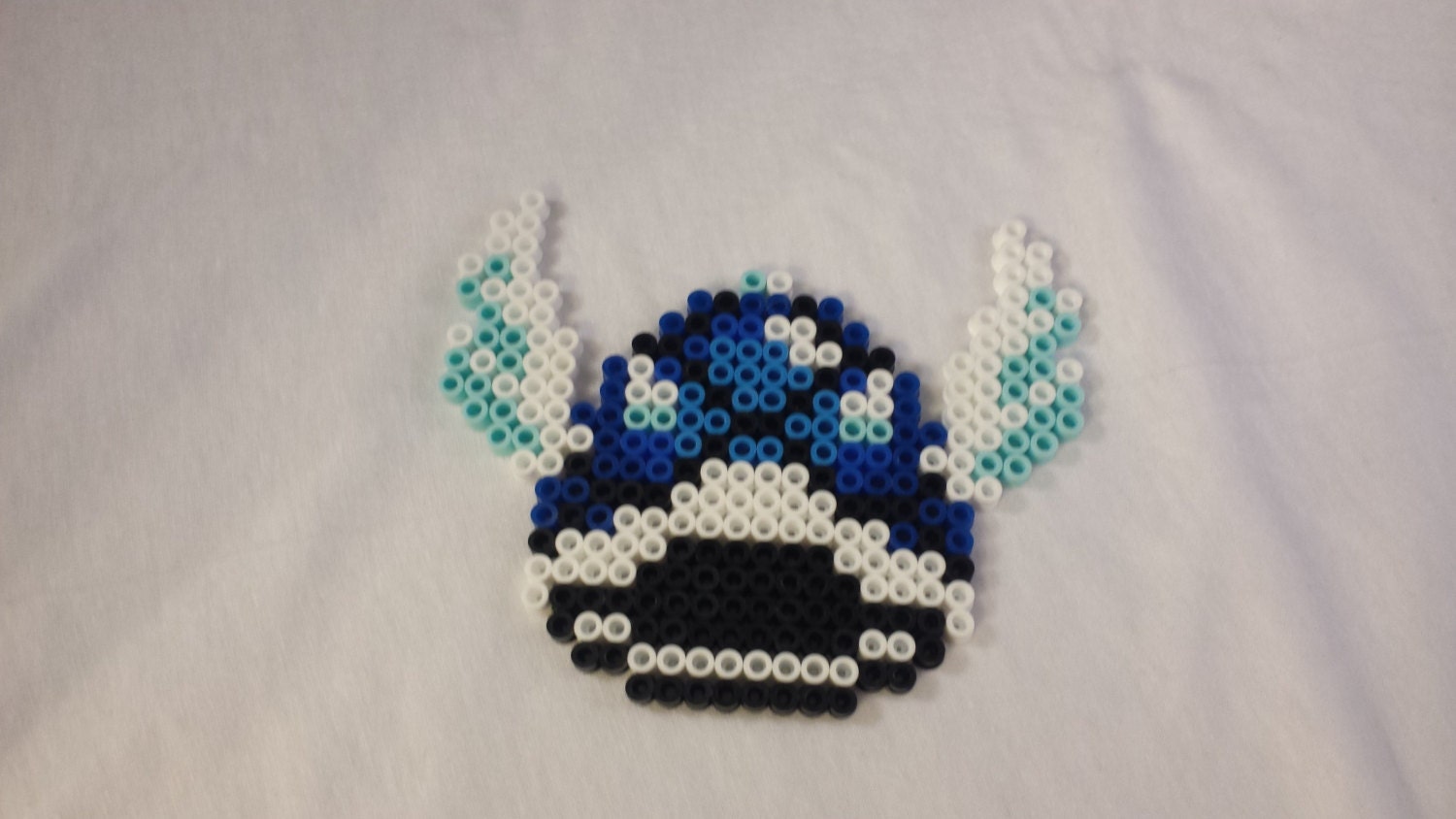 Blue Shell Perler Bead Sprite Mario Kart retro Nintendo