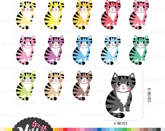 Kitten clipart | Etsy