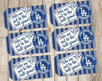 Dodgers printable | Etsy