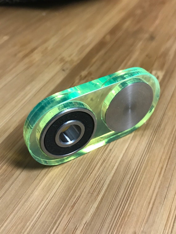 W3 Wobble Weighted Widget Finger Fidget Spinner Worry Stone