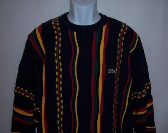 Coogi style sweater | Etsy