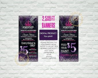 Paparazzi banner | Etsy