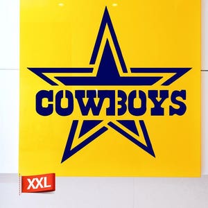 Dallas cowboys decal | Etsy