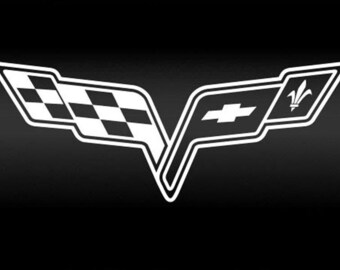 Corvette decal | Etsy