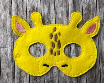 Giraffe mask | Etsy