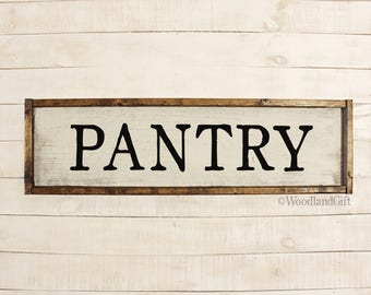 Pantry sign | Etsy