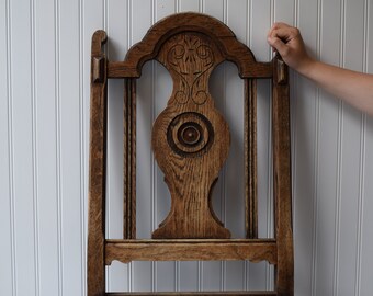 Antique wood chair | Etsy