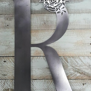 Metal letter r | Etsy