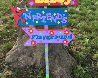 Playground sign | Etsy