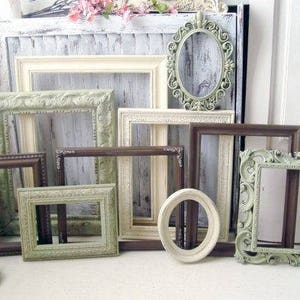 Shabby chic frame | Etsy