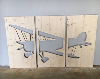 Airplane cutouts | Etsy