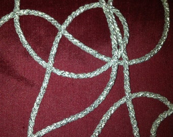 Silver Metallic Cord 144 yards