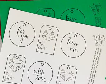 Fay Lily Fairy Tangles Printable Coloring Book Pages by