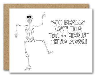 Skeleton birthday | Etsy