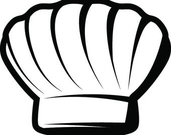 Chef hat svg | Etsy
