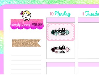 Weight loss sticker | Etsy