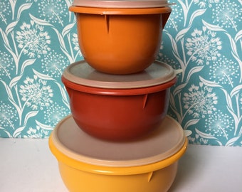 Tupperware bowls | Etsy