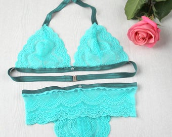 Bridal lingerie set wedding lingerie set lace lingerie set