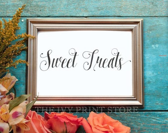 Sweet treats sign | Etsy