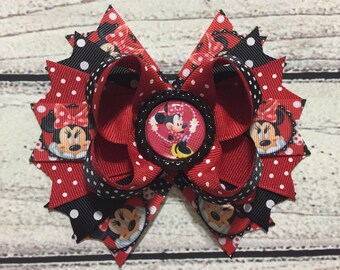 Minnie mouse bow | Etsy