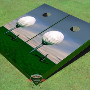 Golf cornhole | Etsy