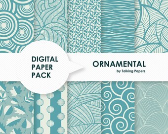 Abstract Digital Paper Pack Pastel Digital Paper Texture