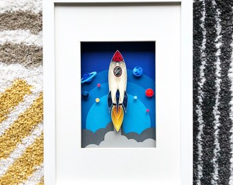 Paper Art by SenaRuna on Etsy