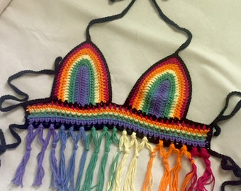 Rainbow bras | Etsy