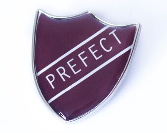 Prefect badge | Etsy