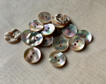 Abalone buttons | Etsy