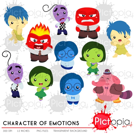 Character of Emotions Clipart cartoon clip art cute png