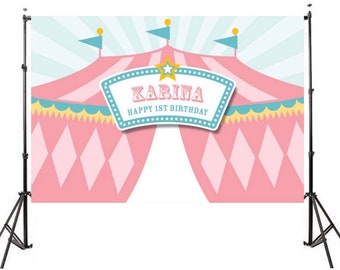 Circus backdrop | Etsy