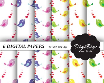 SALE 100 love letter digital paper love digital paper vintage