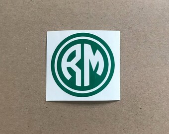 Masculine monogram | Etsy