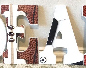 Basketball letters | Etsy