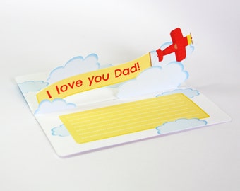 Airplane card | Etsy