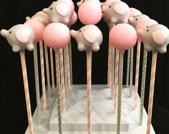 Elephant cake pops | Etsy