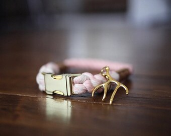 Rope dog collar | Etsy