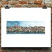 Bay View Neighborhood Milwaukee Wisconsin Art Map Print by