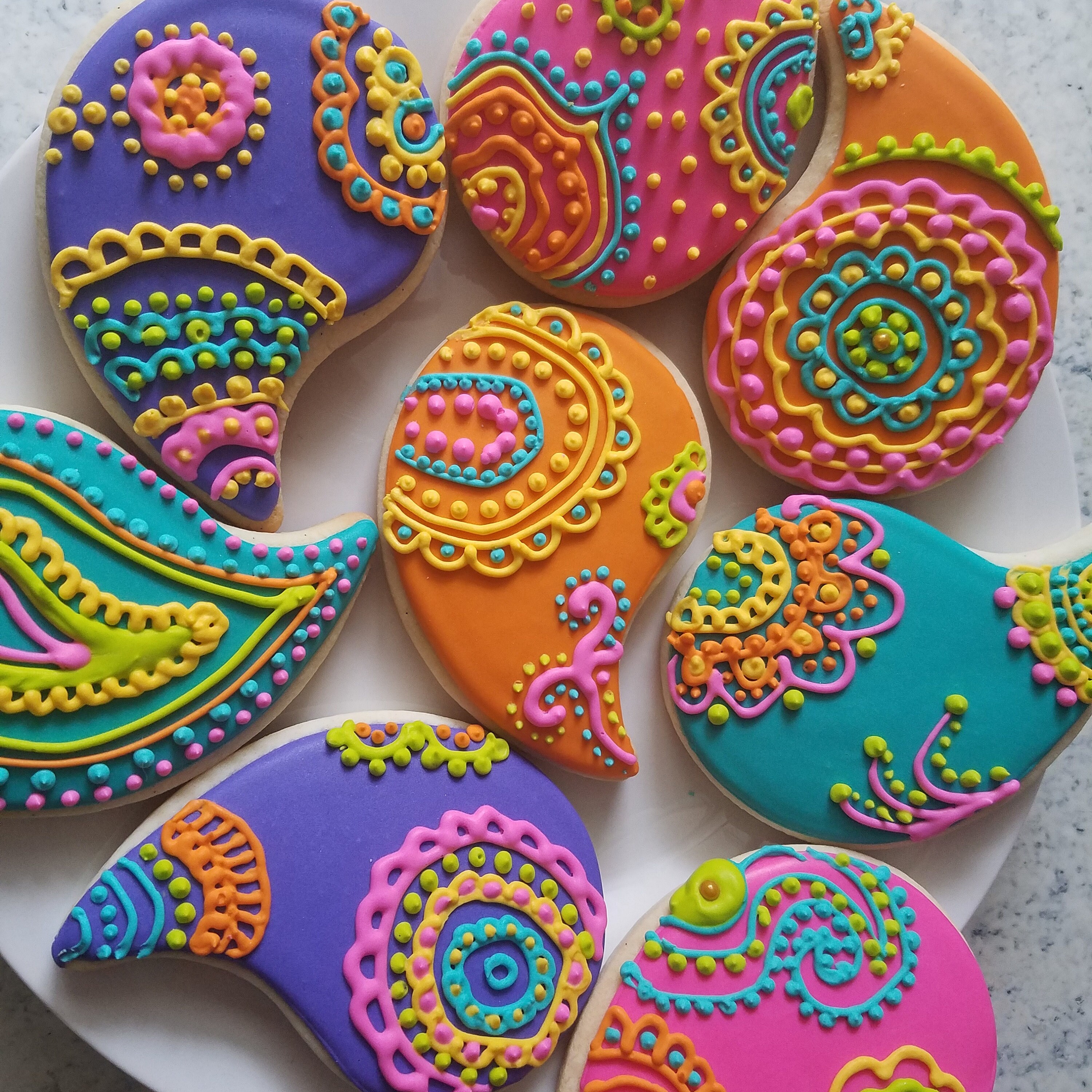 Custom Diwali Cookies