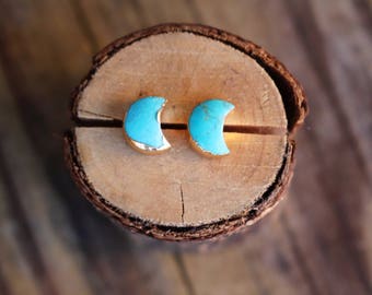 Turquoise moon | Etsy