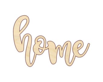 Laser cut wood sign | Etsy