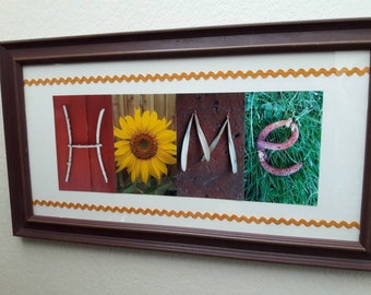 Rustic home sign | Etsy