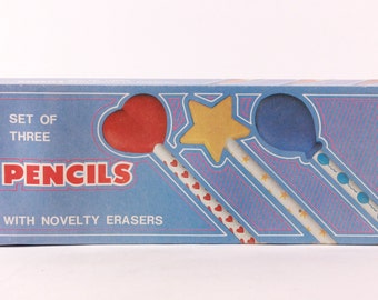 Vintage erasers | Etsy