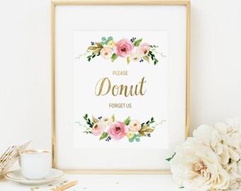 Donut sign | Etsy